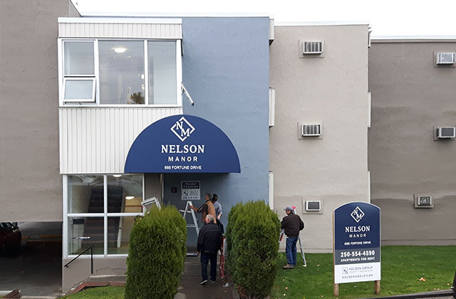 Nelson Manor Apartments receives exterior upgrades | Kelson Group